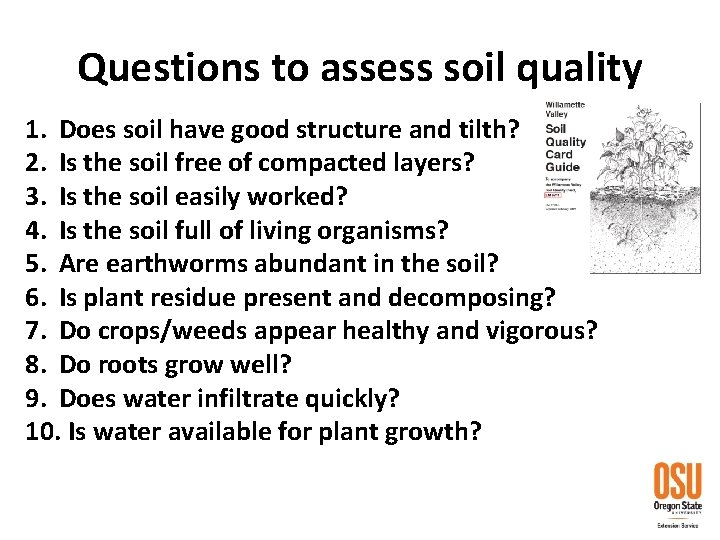 Assessing soil quality soil testing procedures soil test