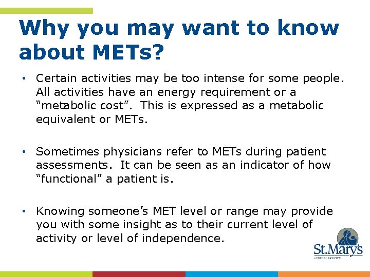 CHF and COPD stream tools and outcome measures