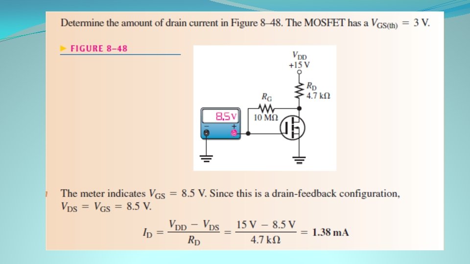 EMOSFET The EMOSFET or enhancement MOSFET can operate