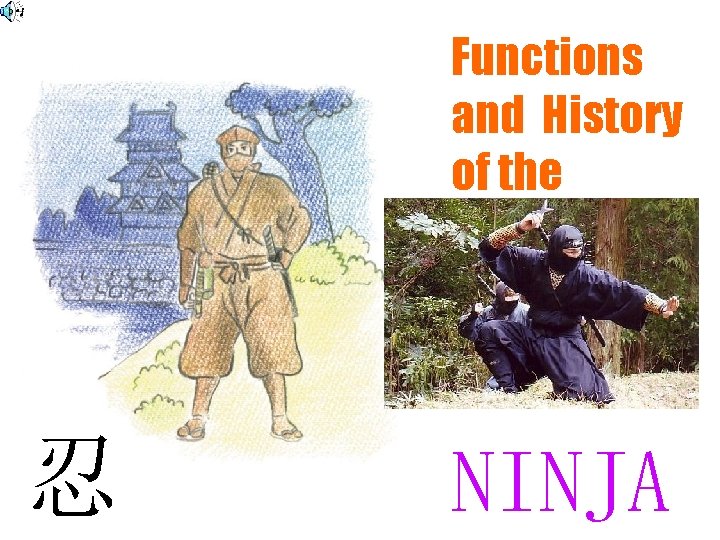 Functions and History of the NINJA Ninjas under