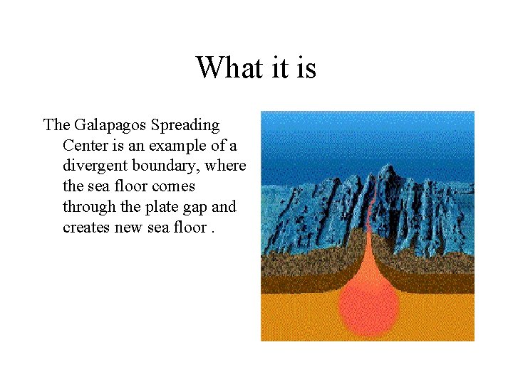 The Galapagos Spreading Center By Akhil Jariwala What