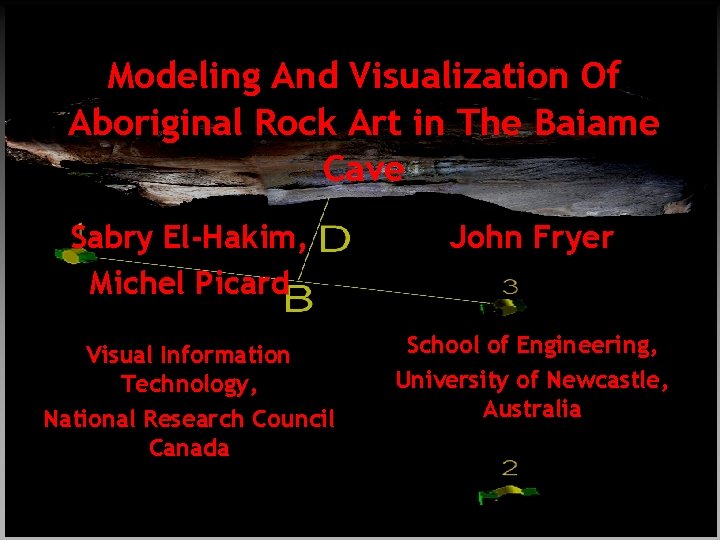 Modeling And Visualization Of Aboriginal Rock Art in