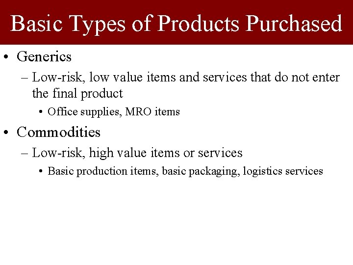 Inventory Decisions What are Inventories Stockpiles of raw