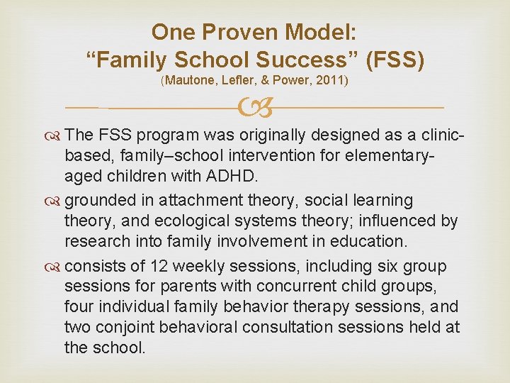 Strategies for Developing Home School Partnerships For Parents