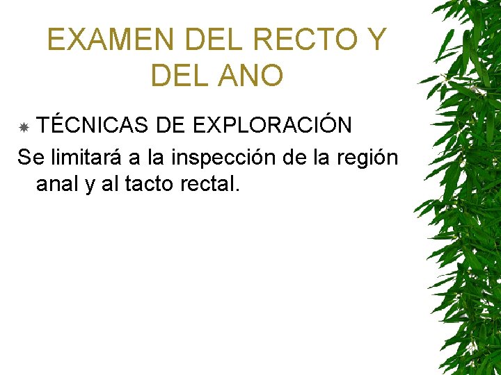 EXAMEN FSICO DEL SISTEMA DIGESTIVO SEGMENTOS BUCOFARNGEO Y