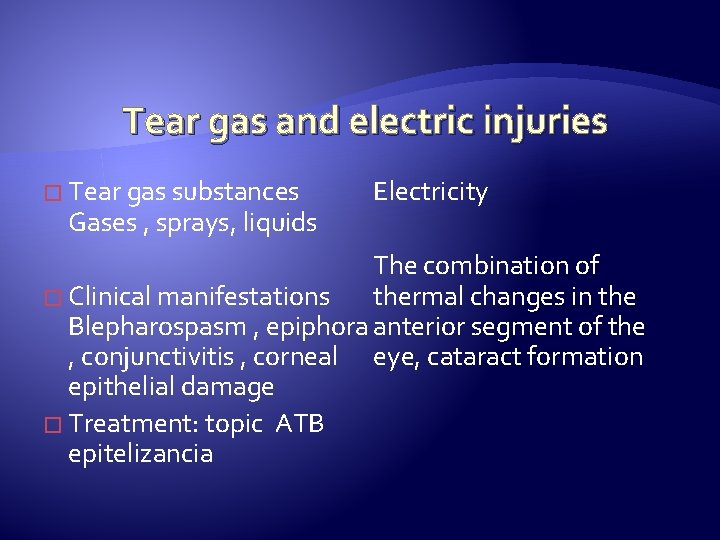 Chemical injuries Etiology Acid burns liquefaction necrosis and