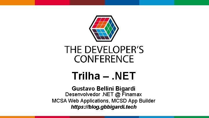 Trilha NET Gustavo Bellini Bigardi Desenvolvedor NET Finamax
