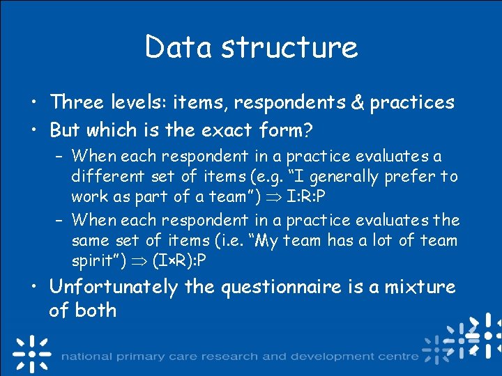 Use of the TCI questionnaire in General Practice