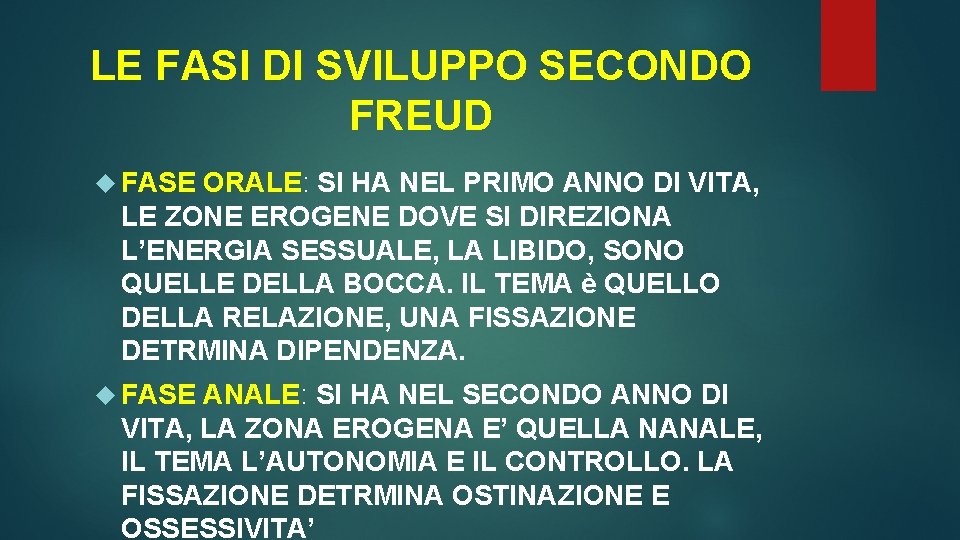 PSICOLOGIA E PSICOPATOLOGIA LE TEORIE DELLO SVILUPPO E