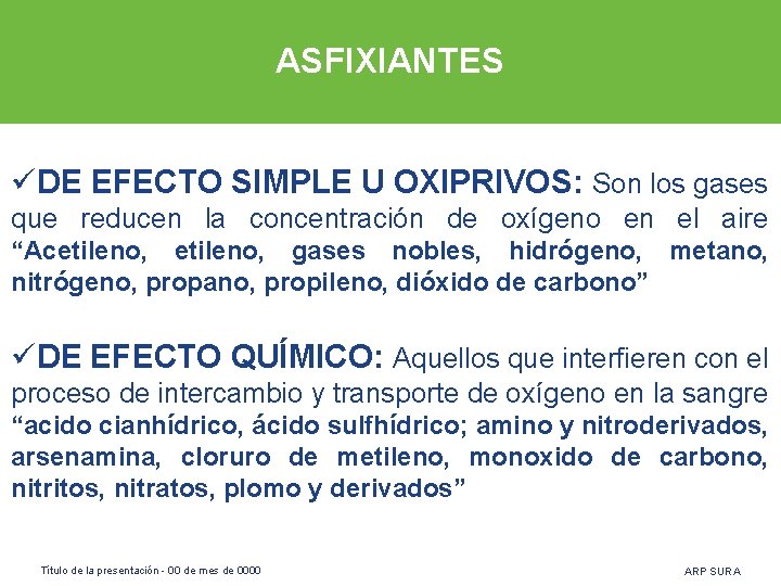 CLASIFICACION DE LOS QUIMICOS Y MEDIDAS DE PREVENCION