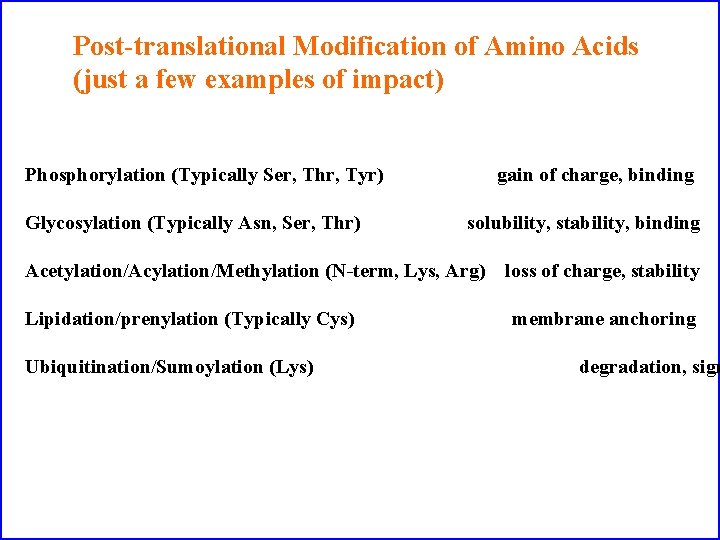 Amino Acids and the Peptide Bond Lance Wells