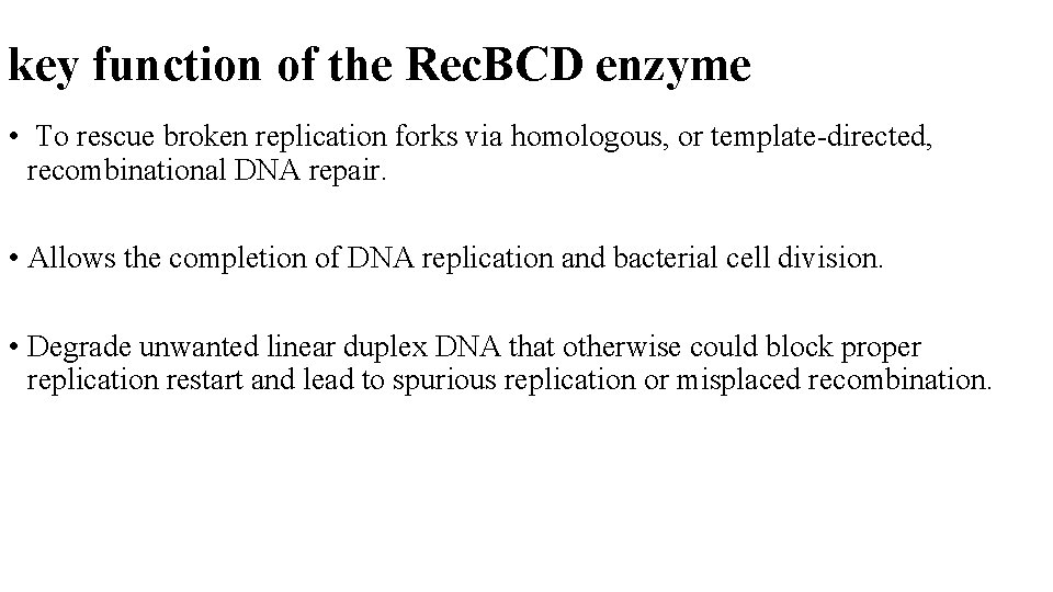 After 30 Years of Study the Bacterial SOS