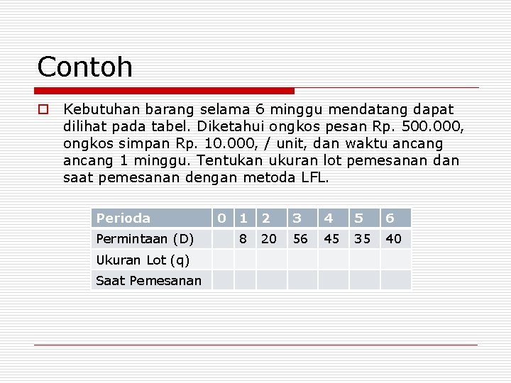 Manajemen Persediaan 6 7 Model Deterministik Dani Leonidas