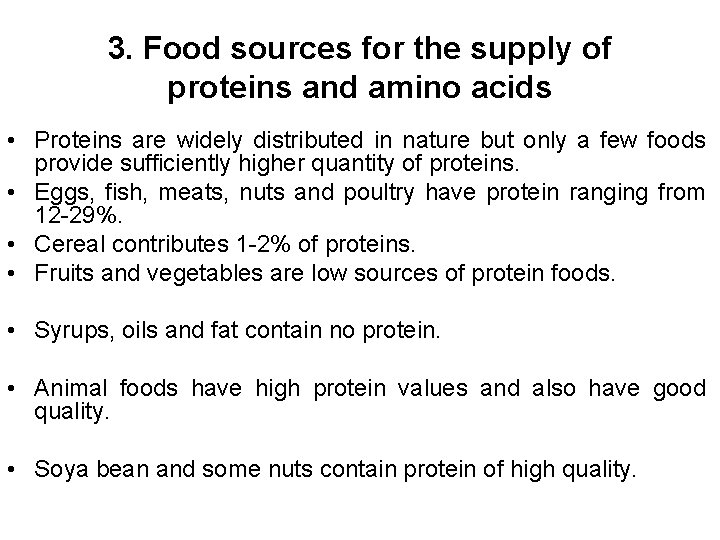 UNIT 14 NUTRITIVE VALUES OF PROTEIN AND QUALITY