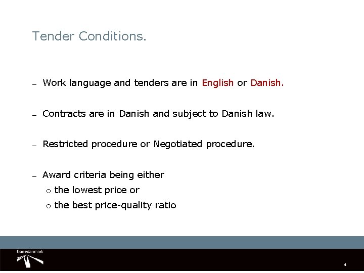 Railway Projects in Banedanmark Building Network Construction Conference