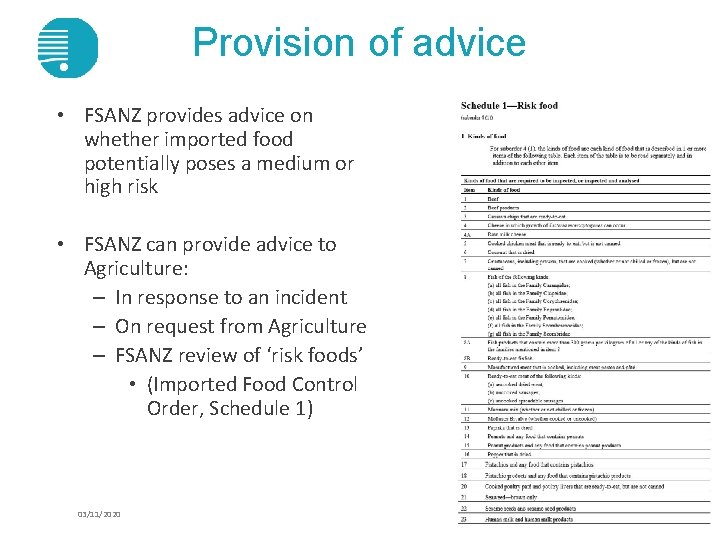 Activities and Updates Food Standards Australia New Zealand