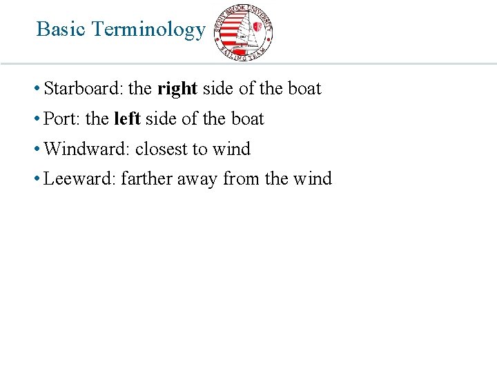 Introduction to the Racing Rules of Sailing Introduction
