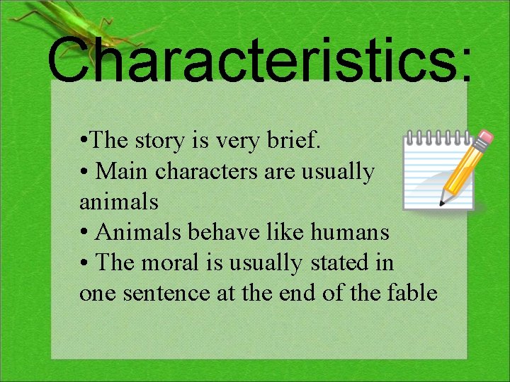 Fables Jessica Giuliani teacherspayteachers com Fifth Grade Common