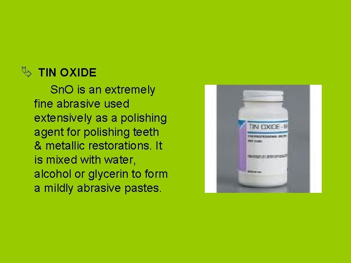 FINISHING POLISHING MATERIALS By Dr K R Hassan