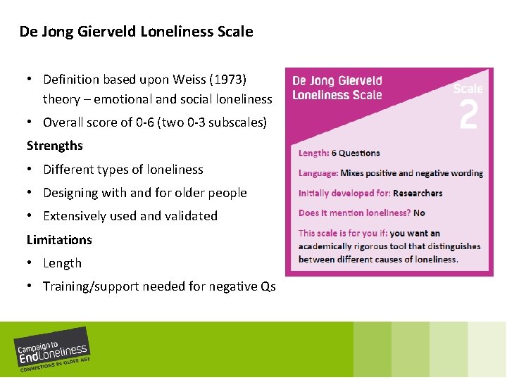Measuring your impact on loneliness in later life