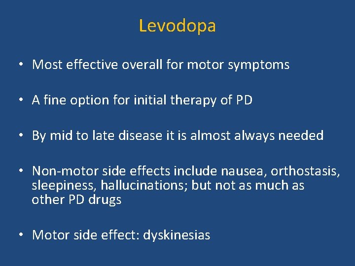 Parkinsons disease The basics Praveen Dayalu MD Clinical
