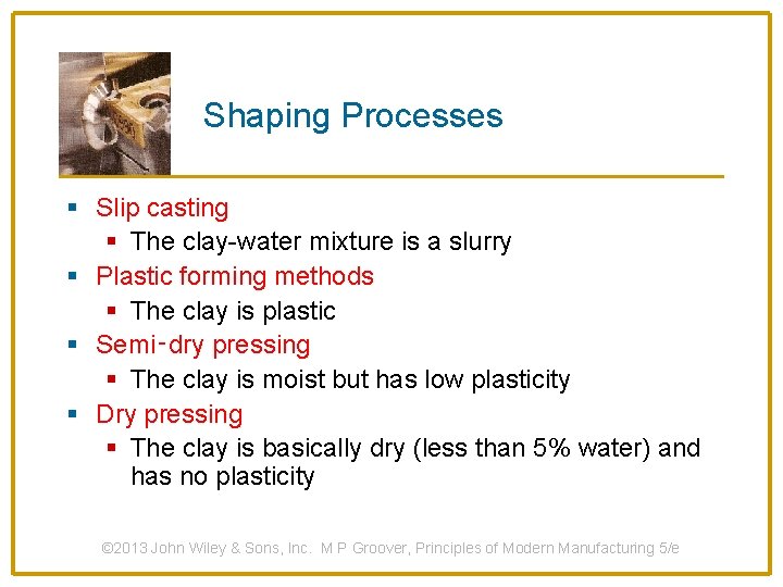 PROCESSING OF CERAMICS AND CERMETS 1 2 3