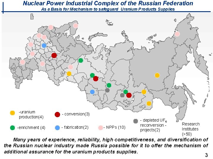 International Uranium Enrichment Centre Global Nuclear Power Development