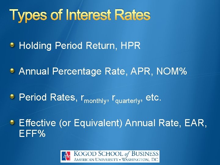 Video 10 Topic 2 4 Interest Rates FIN