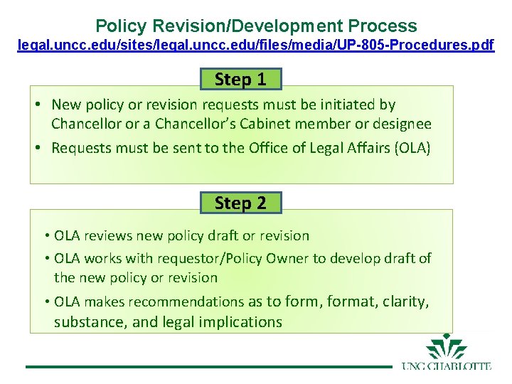 Policies Policies What are they Why are they