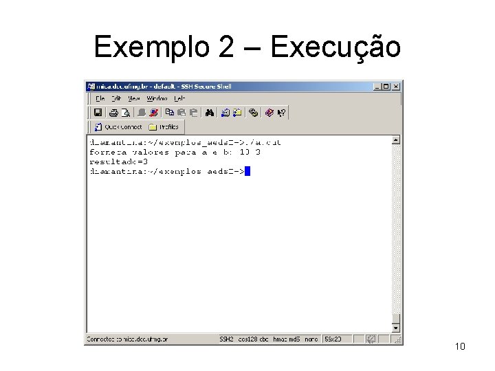 Algoritmo e Estrutura de Dados I Aulas 16