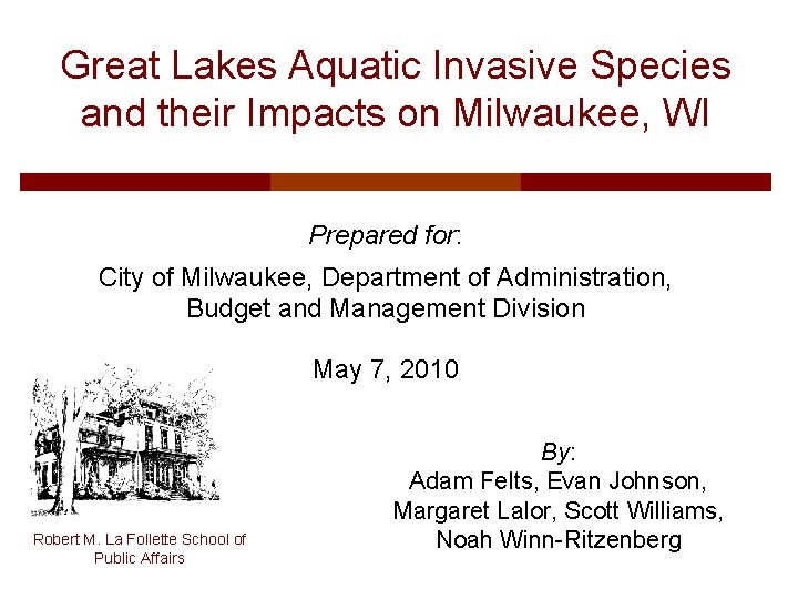 Great Lakes Aquatic Invasive Species and their Impacts