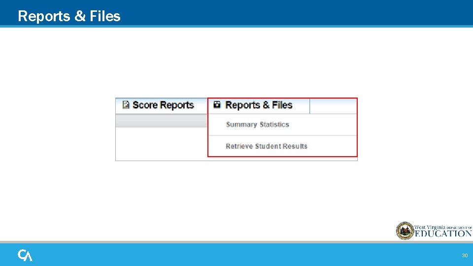 Online Reporting System ORS Training Module Copyright 2020
