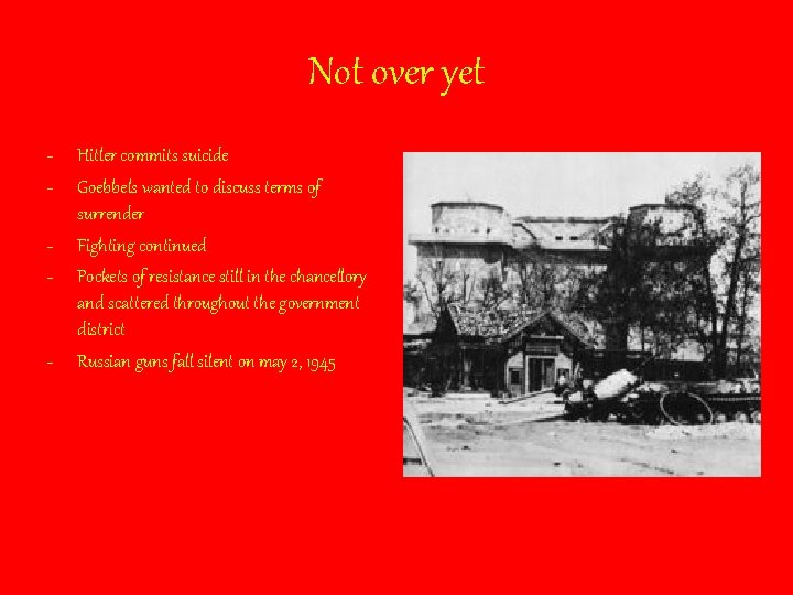 The Battle of Berlin April 16 1945 May