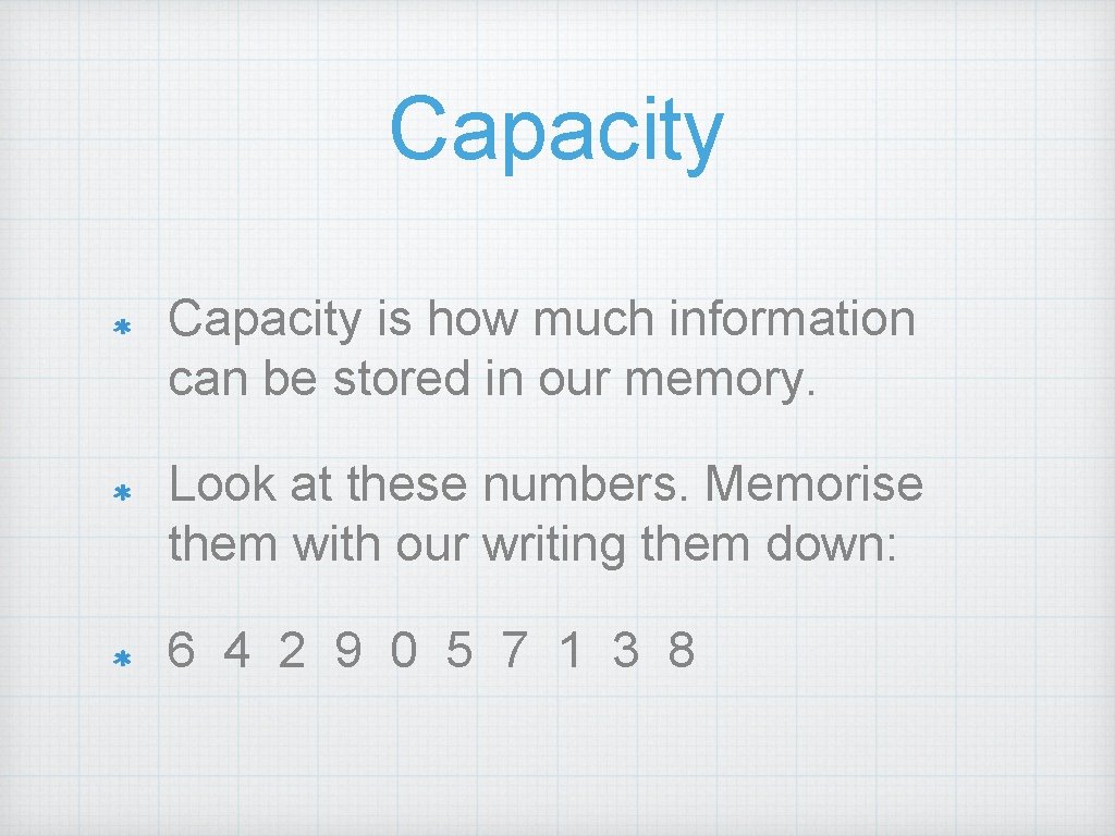 ShortTerm Memory Learning Objectives Understand what memory is