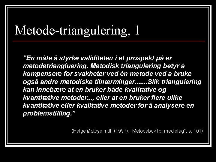 Metode og videnskab Henriette Lungholt www lungholtkommunikation dk