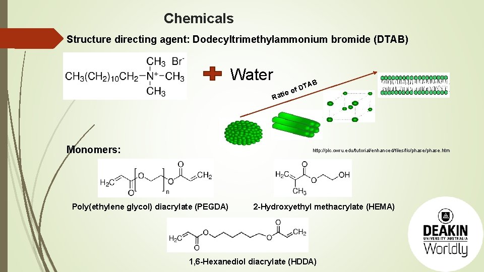 Monolithic mesophase polymer membrane templated from ternary hexagonal