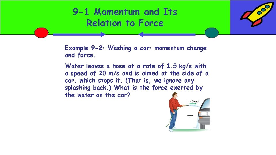 Chapter 9 Linear Momentum 8 8 Power Example