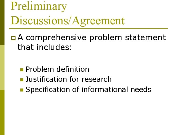 The Process of Advertising Research Purpose p To