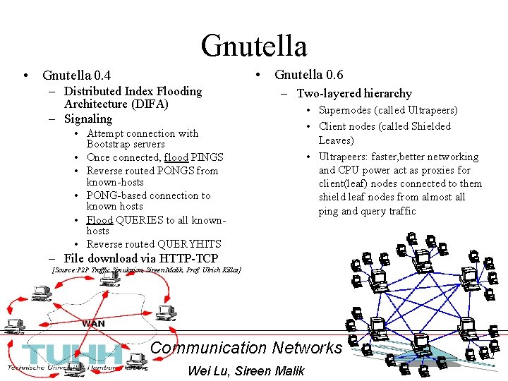 Simulating Gnutella 0 6 Student Project Final Presentation