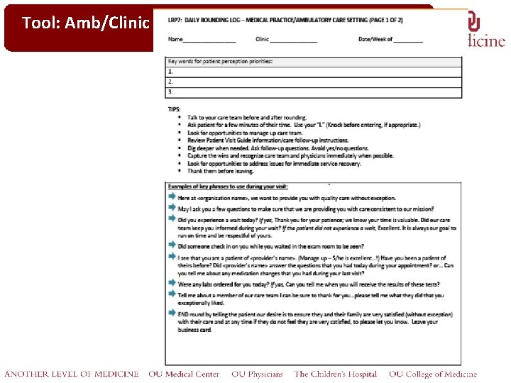 Leader Rounding on Patients A Must Have 1