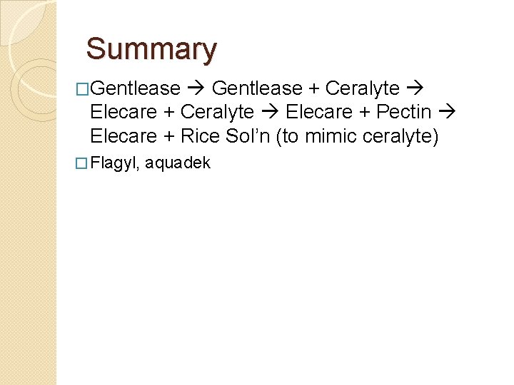 Pediatric Nutrition Management of SBR dehydration high ileostomy