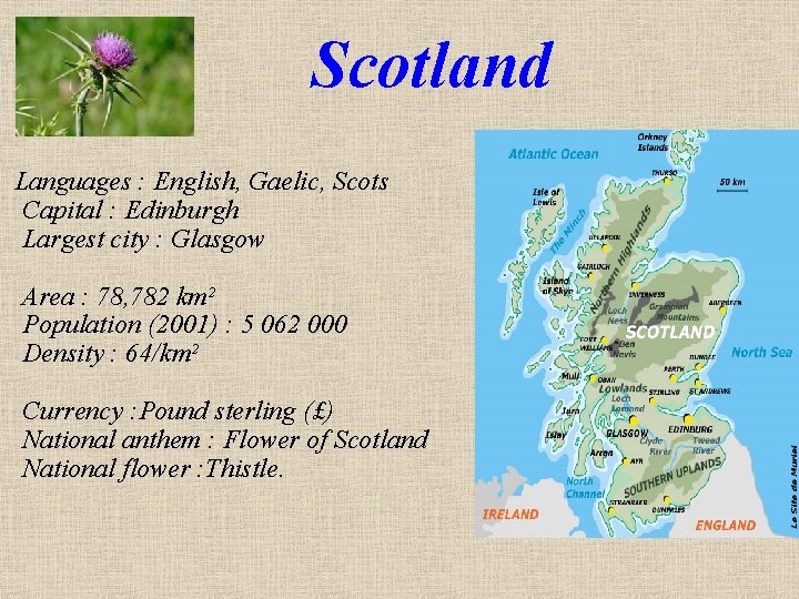 Lets visit Scotland Lesson for 6 form pupils