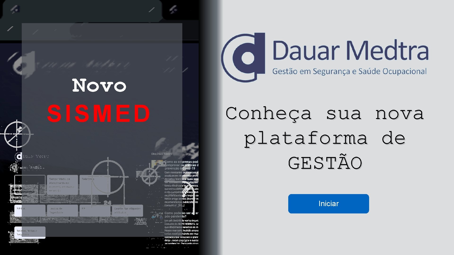 Novo SISMED Conhea sua nova plataforma de GESTO