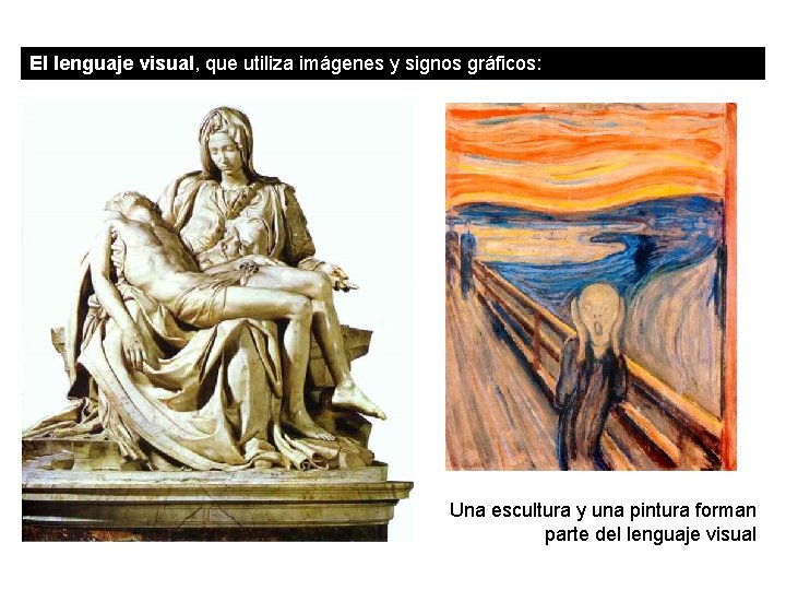 EDUCACIN PLSTICA Y VISUAL TEMA 1 EL LENGUAJE