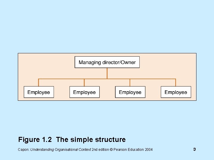 Understanding Organisational Context 2 e Slides by Claire