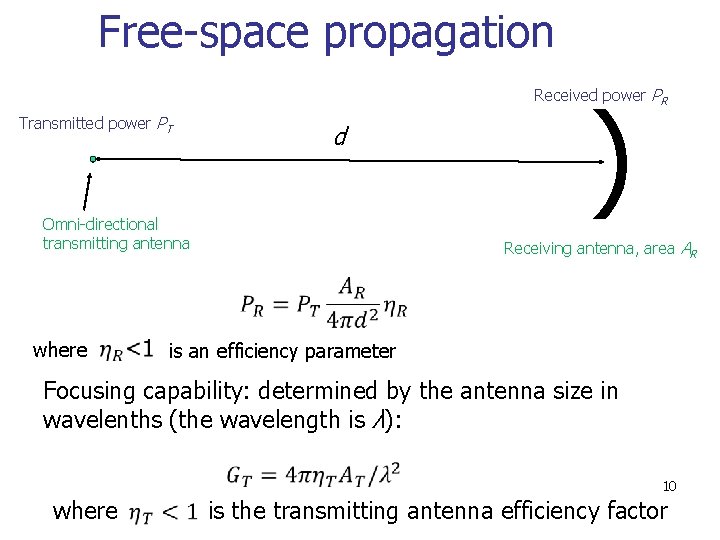 Mobile Networks Module D1 Antennas and Propagation 1