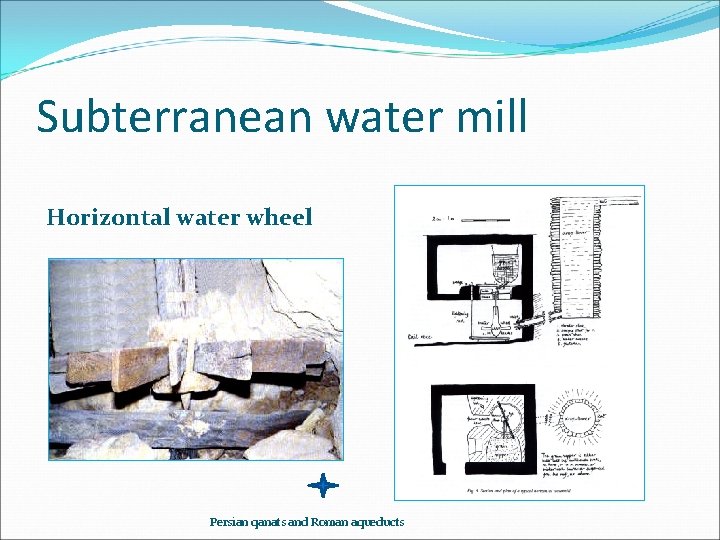 Persian qanats and Roman aqueducts A short explanation