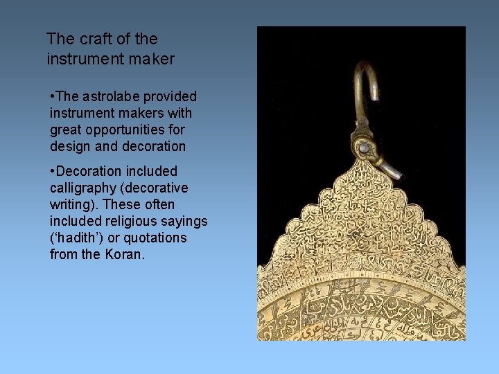 What is an astrolabe Observatories Some Islamic observatories