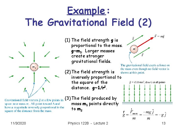 Physics 122 B Electricity and Magnetism Lecture 2