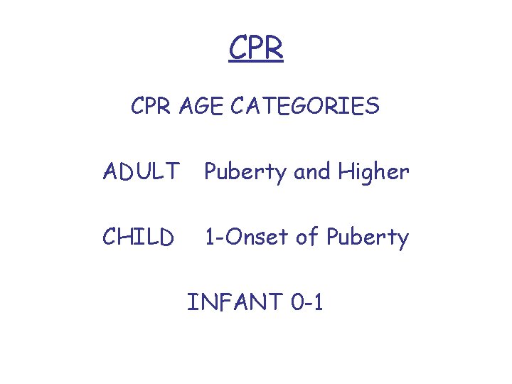 CPR Cardiopulmonary Resuscitation MDCPS Physical Education and Health